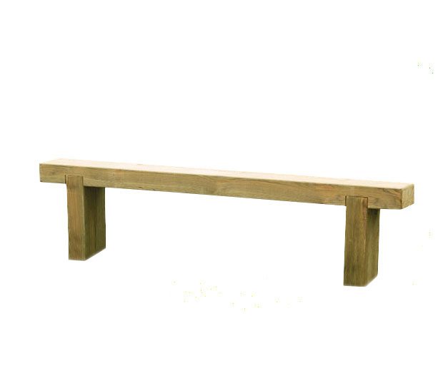 Forest Garden Sleeper Bench 1.2m | Sturdy Outdoor Seating – Trusted Building Supplies