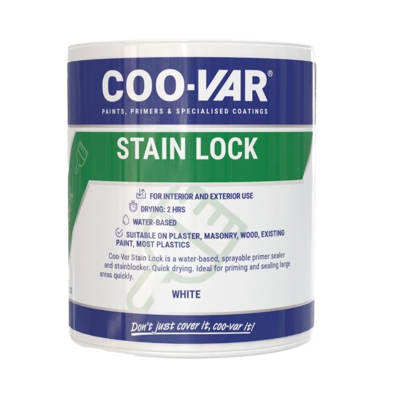 Coo-Var Stain Lock Primer | Multi-Surface Stain Blocker – Trusted ...
