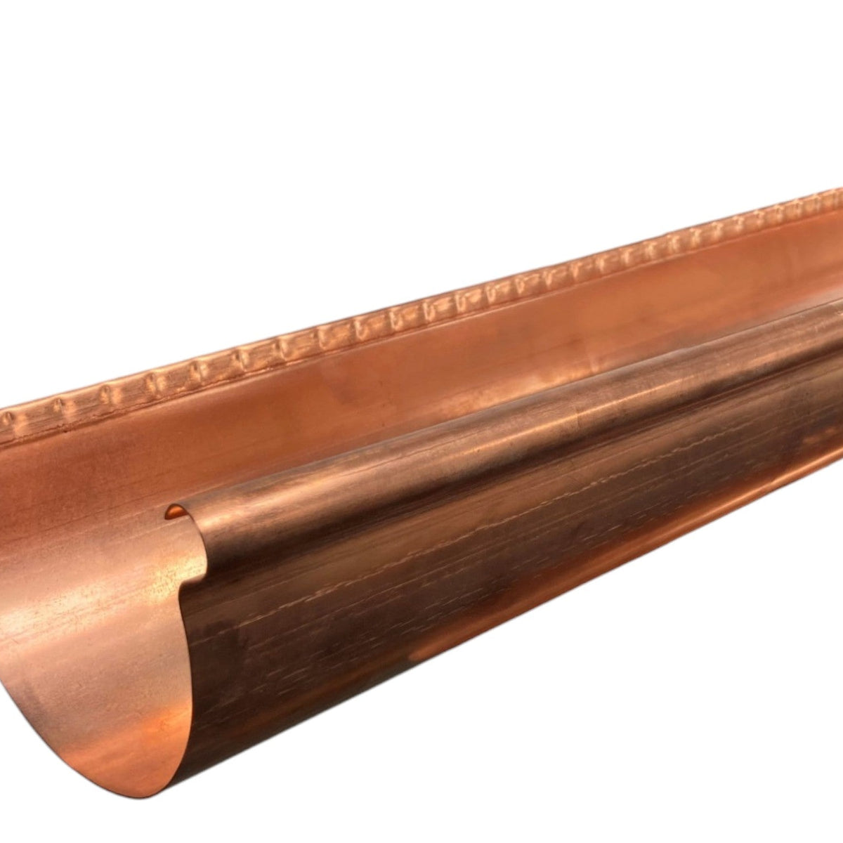 Coppa Gutta 125mm Half Round Copper Gutter – 2.4m – Trusted Building ...