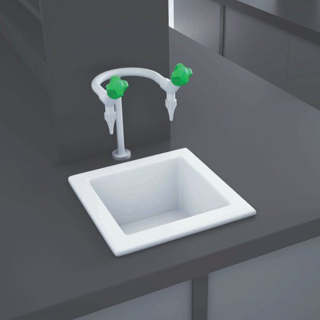 RAK Laboratory 2 Kitchen Sink - 330mm x 330mm | Compact & Durable ...